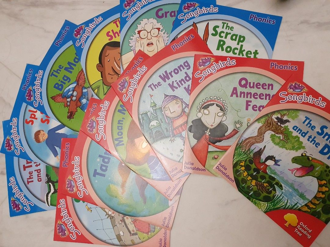Julia Donaldson Songbirds ORT Phonics Readers Set (36 books), Hobbies ...