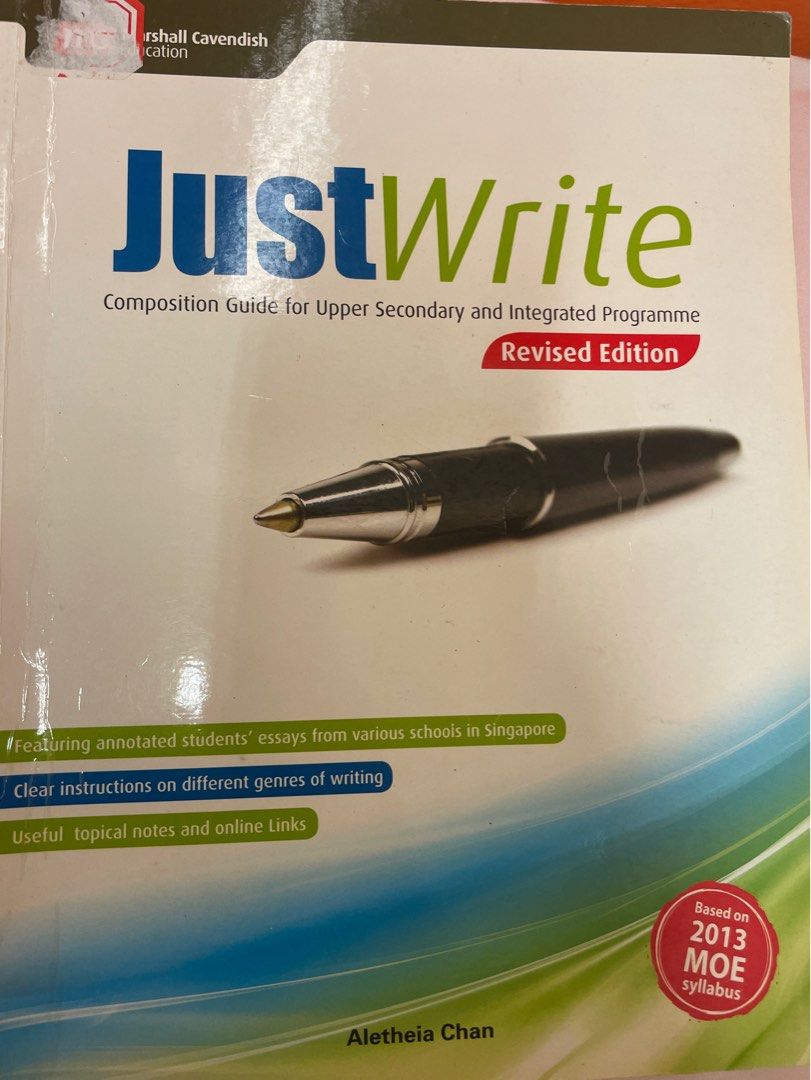 Just Write Guide for Upper Sec + IP, Hobbies & Toys, Books & Magazines ...