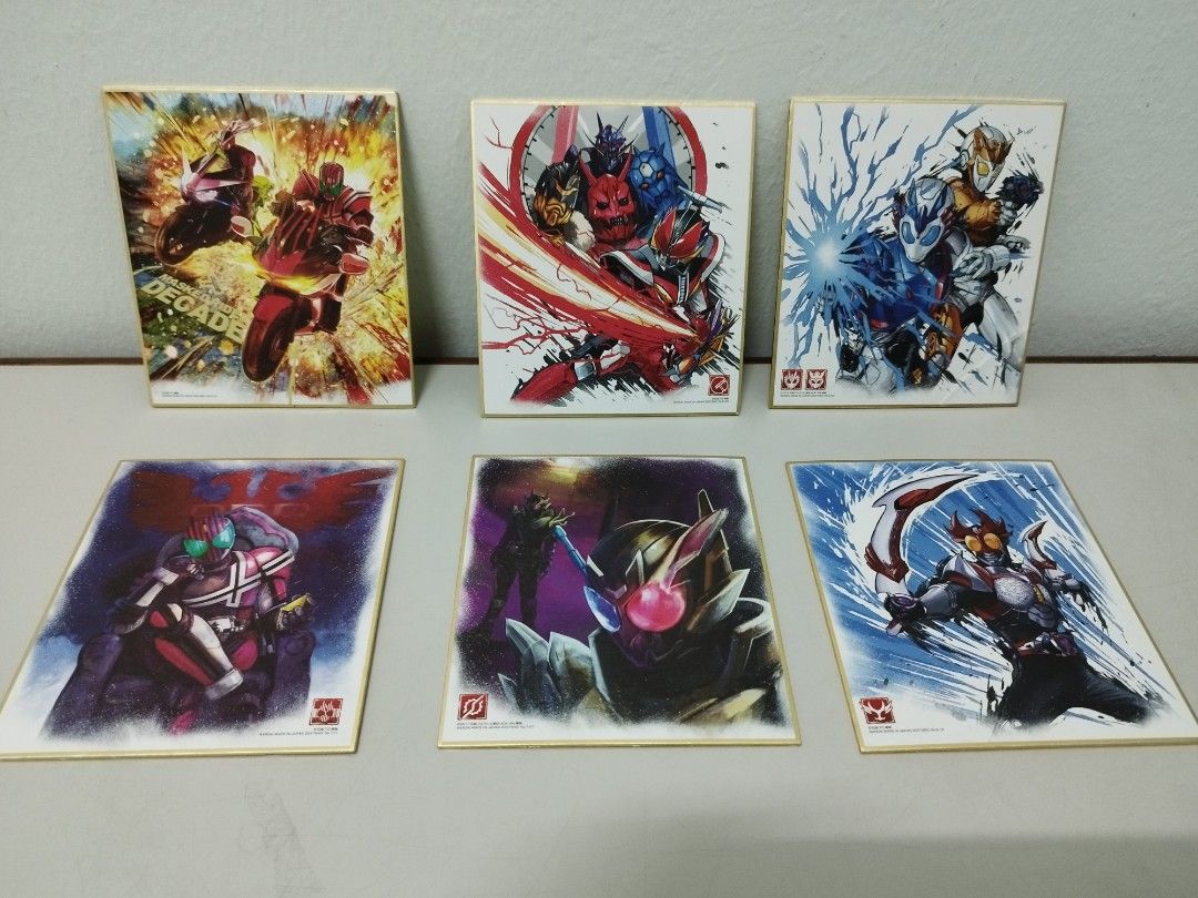 Kamen rider Shikishi sets, Hobbies & Toys, Collectibles & Memorabilia ...