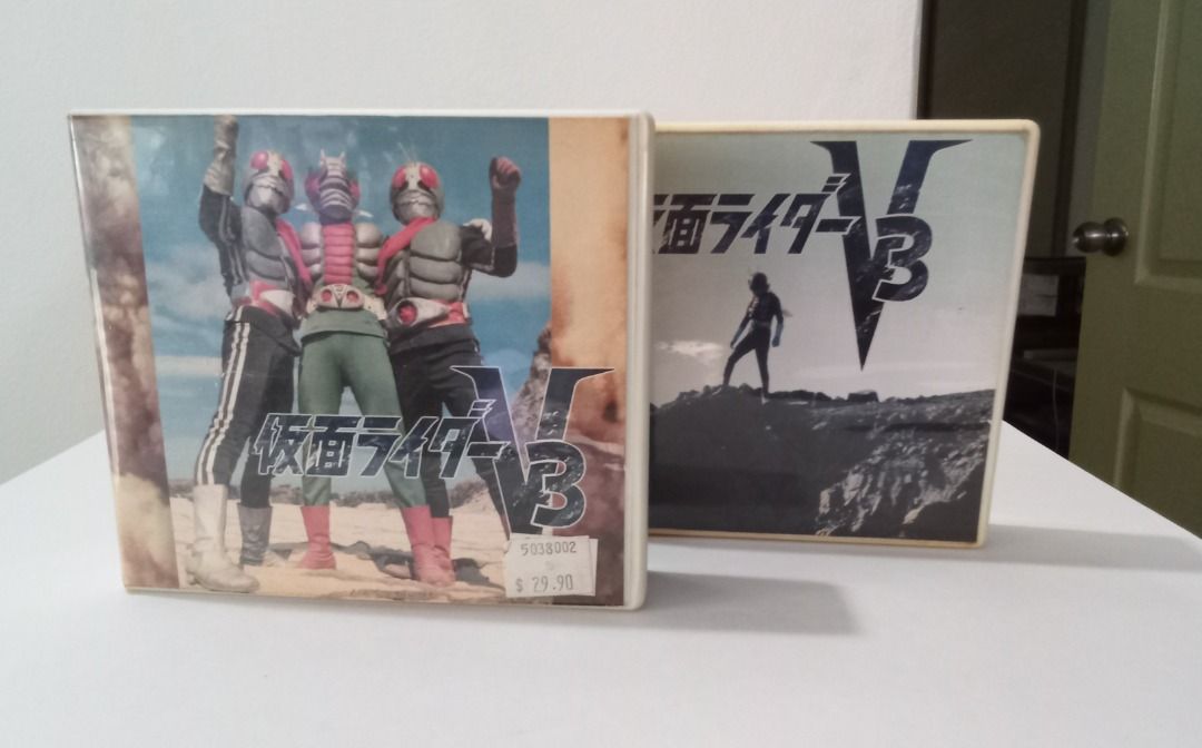 KAMEN RIDER V3 COMPLETE VCDS SET (18 VCDs), Hobbies & Toys, Music ...