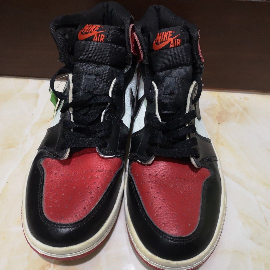Kasut Nike Air Jordan 1 high 7.5uk RM130, Men's Fashion, Footwear ...