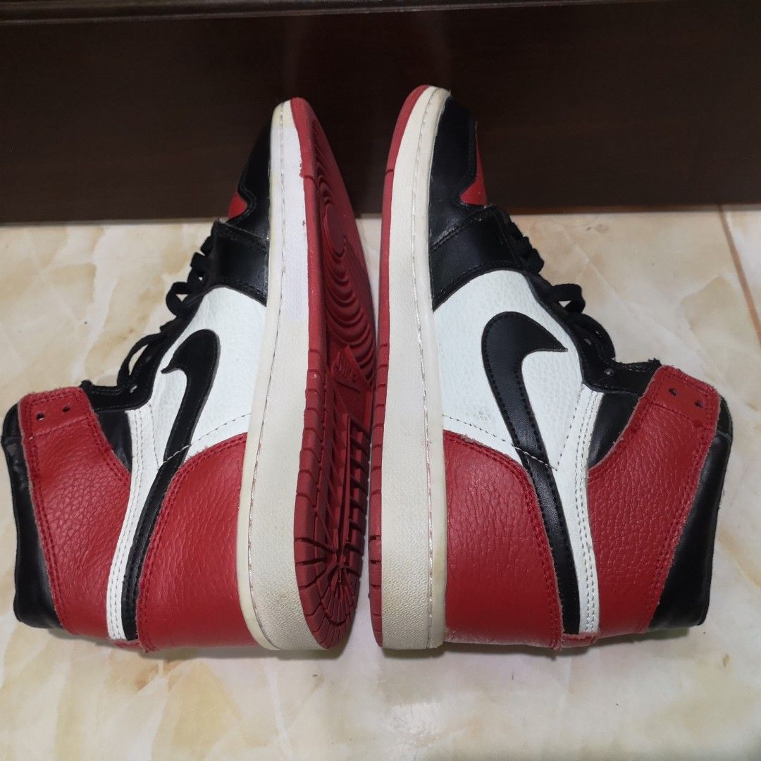 Kasut Nike Air Jordan 1 high 7.5uk RM130, Men's Fashion, Footwear ...
