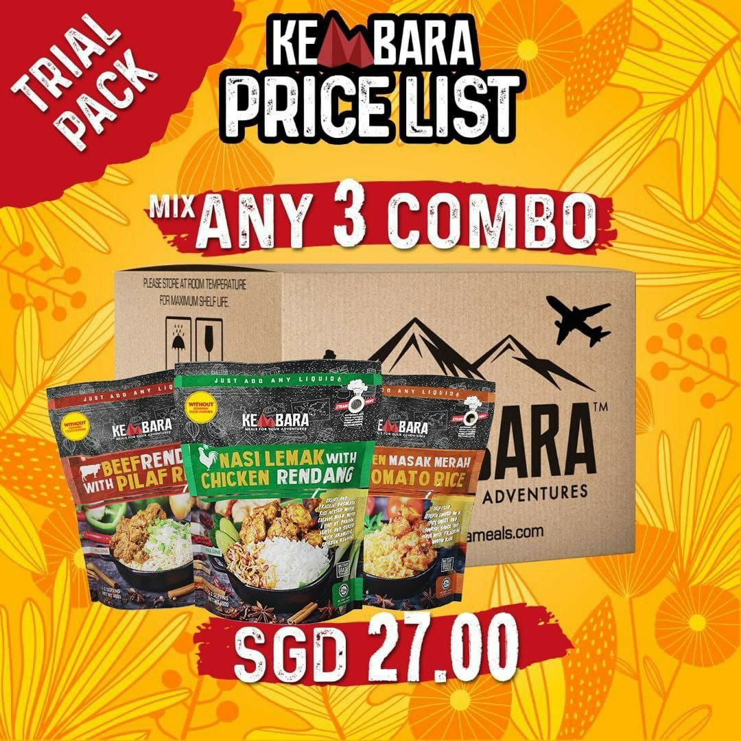 Kembara meals, Food & Drinks, Packaged & Instant Food on Carousell