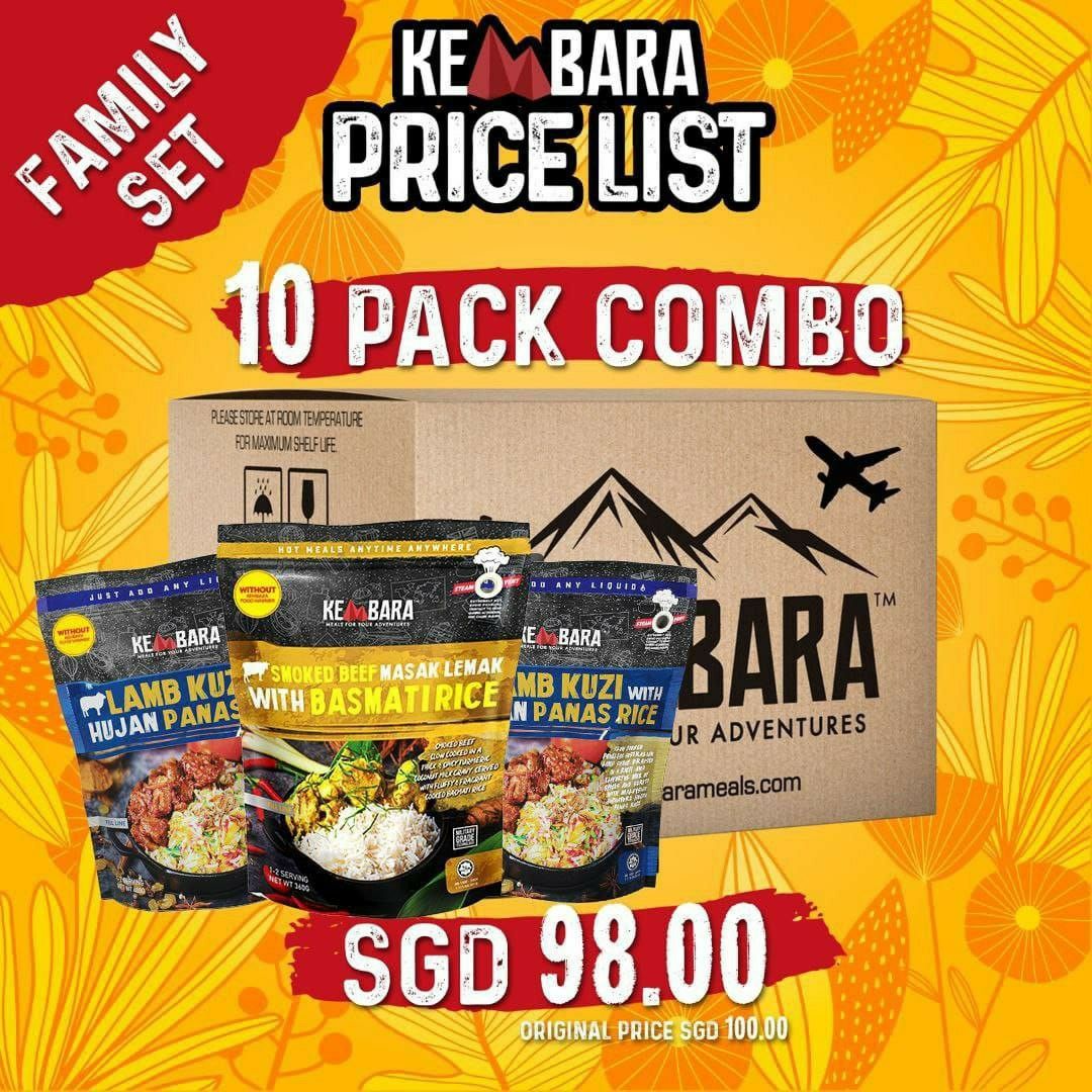 Kembara meals, Food & Drinks, Packaged & Instant Food on Carousell