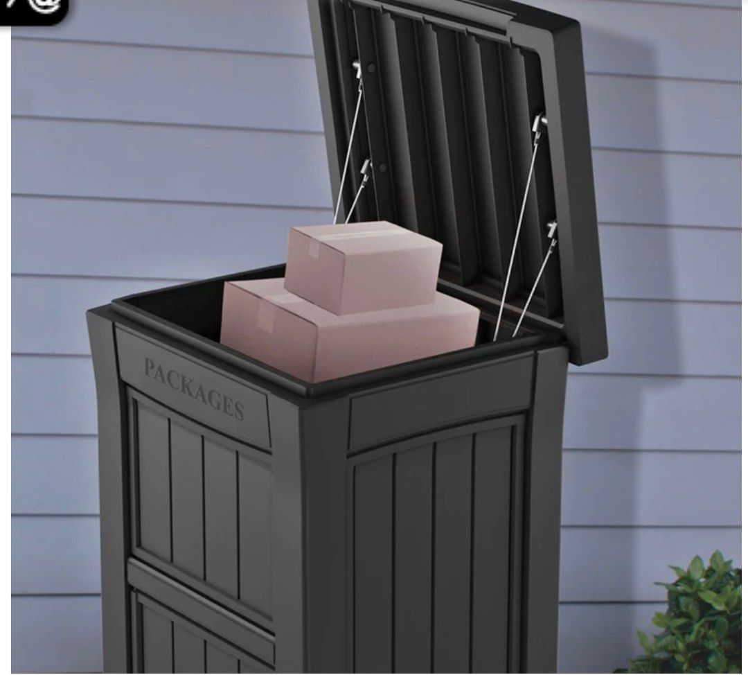 Keter Parcel Drop Box, Furniture & Home Living, Outdoor Furniture on ...