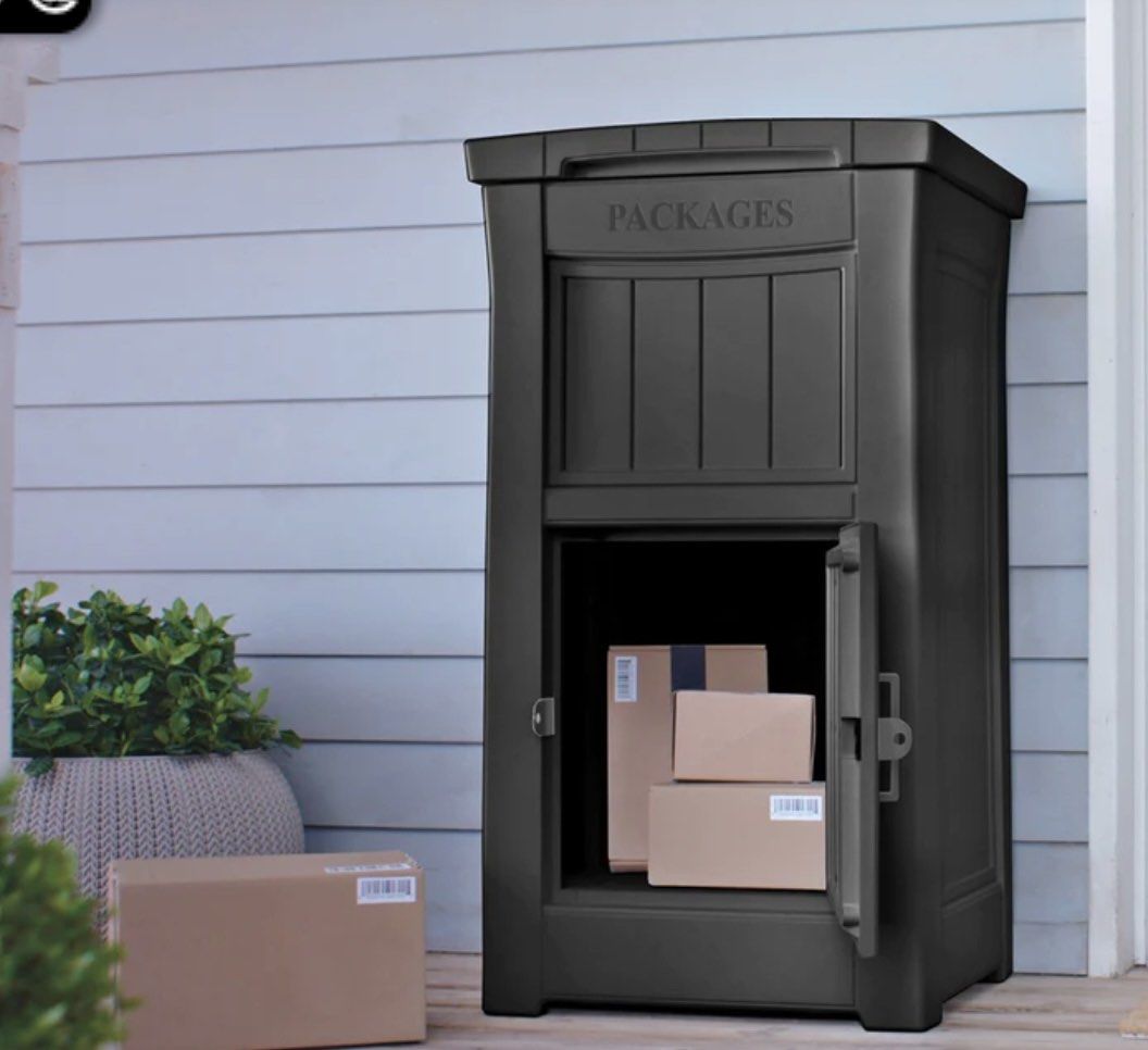 Keter Parcel Drop Box, Furniture & Home Living, Outdoor Furniture on ...