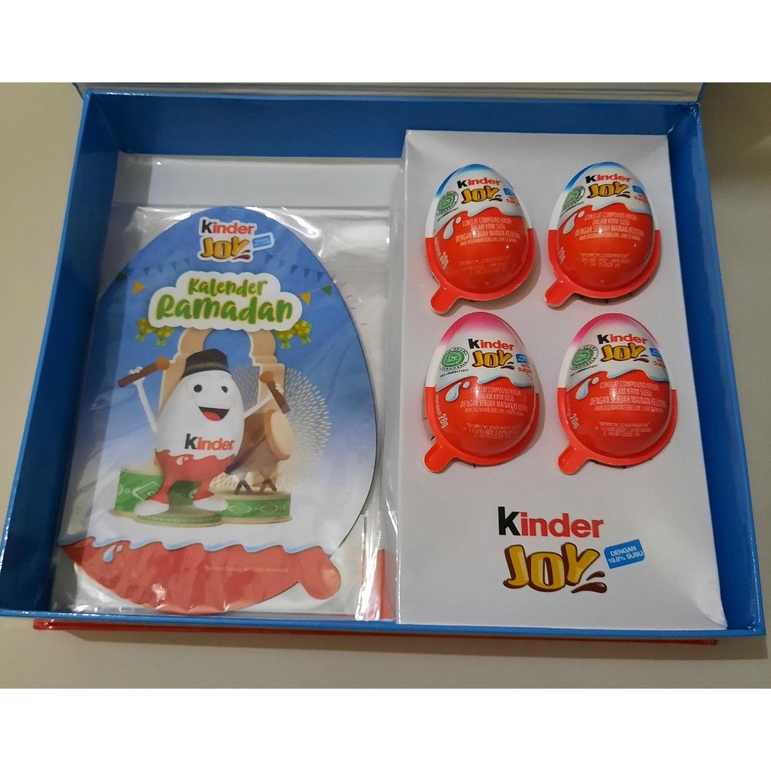 Kinder Joy 4 pcs With Box, Limited Edition, Makanan & Minuman, Kue-kue ...