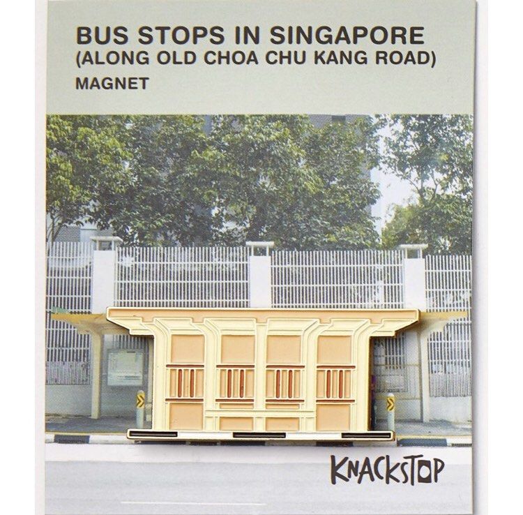 Knackstop Graciousness Pouch / Bus Stops In Singapore Magnet / Downtown ...
