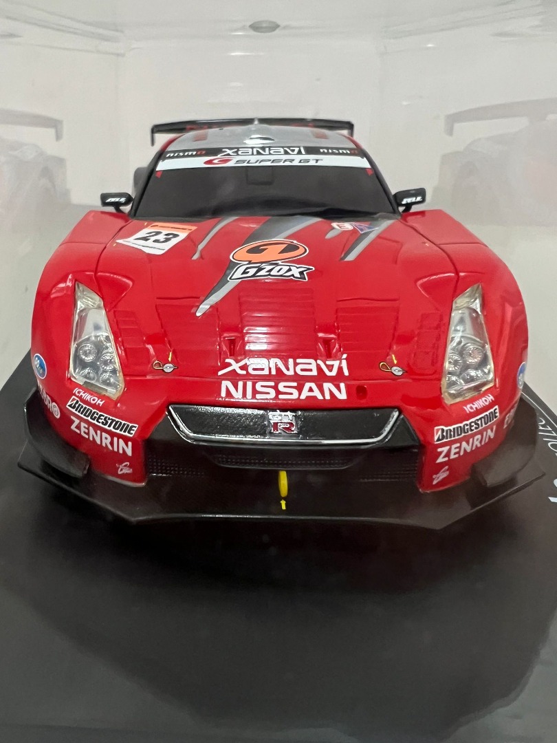 KYOSHO MINI-Z Xanavi Nismo GT-R R35 Super GT 2008, 興趣及遊戲, 玩具 & 遊戲類 - Carousell