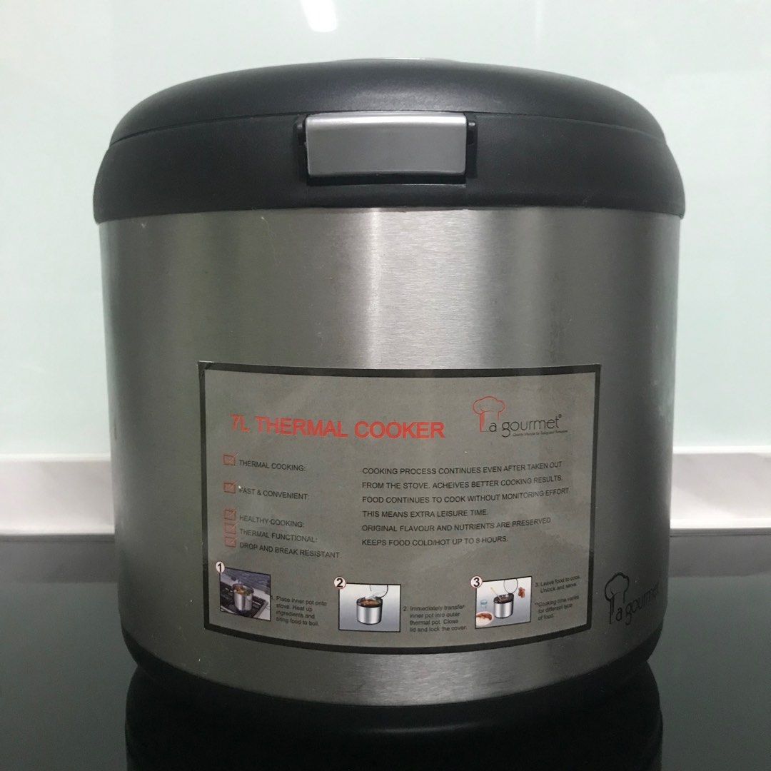 La Gourmet 7L Thermal Cooker, Furniture & Home Living, Kitchenware ...