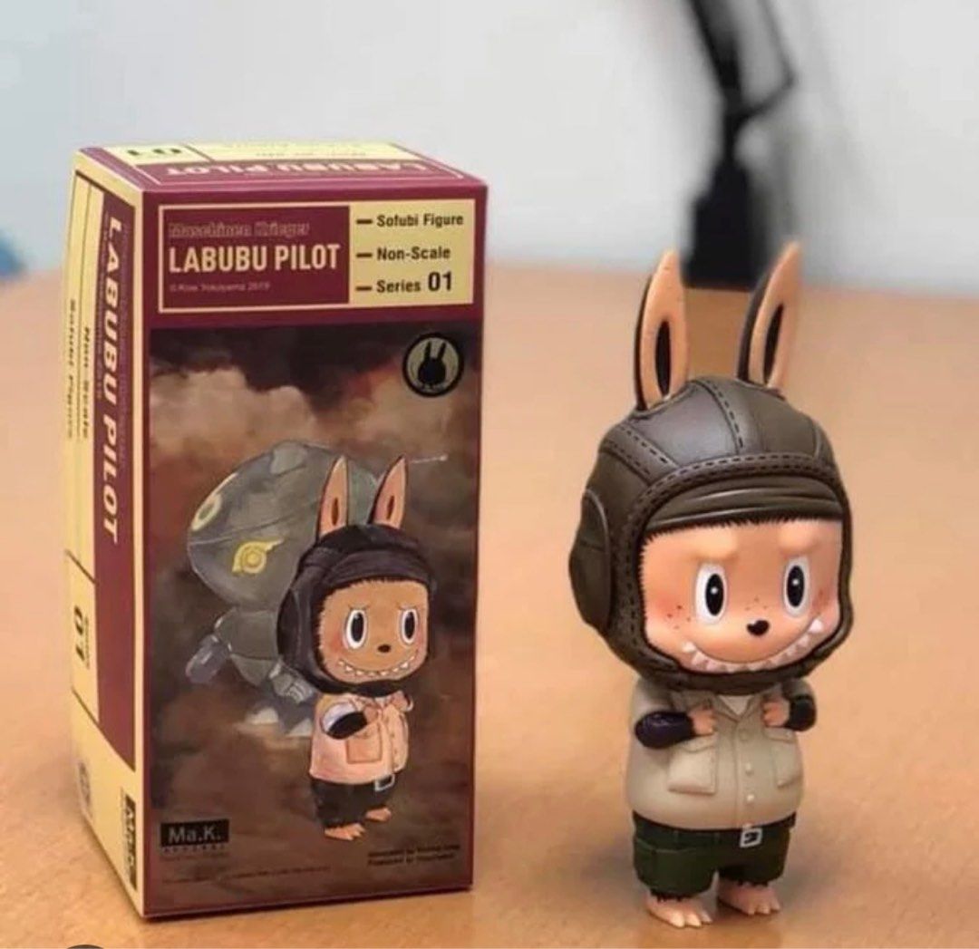 Labubu pilot how2work, 興趣及遊戲, 玩具 & 遊戲類 - Carousell
