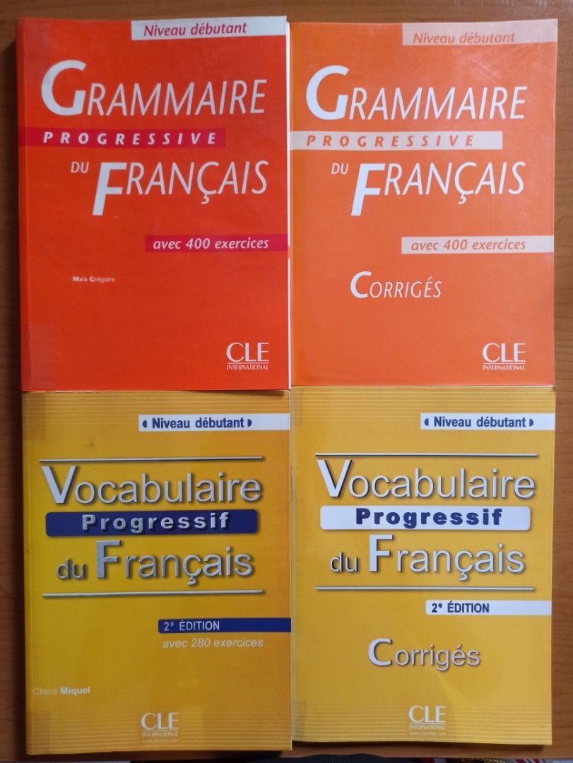 Language/French - Vocabulaire/Grammaire/Conjugaison Progressive Du ...