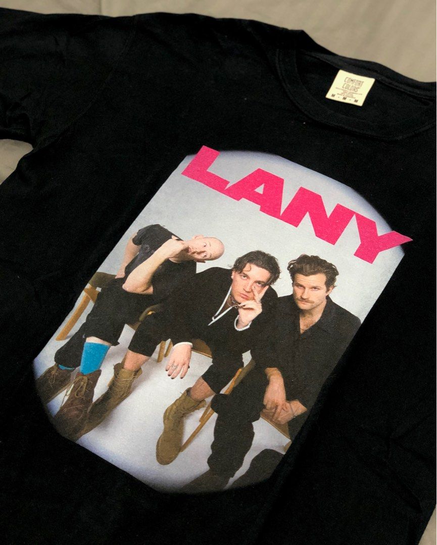 LANY Shirt - Official Merchandise, Men's Fashion, Tops & Sets, Tshirts & Polo Shirts on Carousell