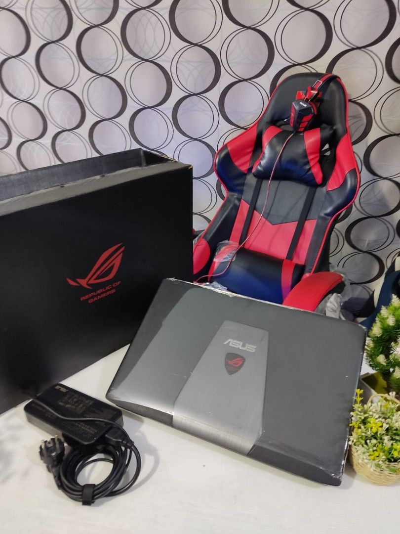 Laptop Gaming Asus Rog Ram 16Gb Core i7 Dual Vga Dual Storage Siap ...