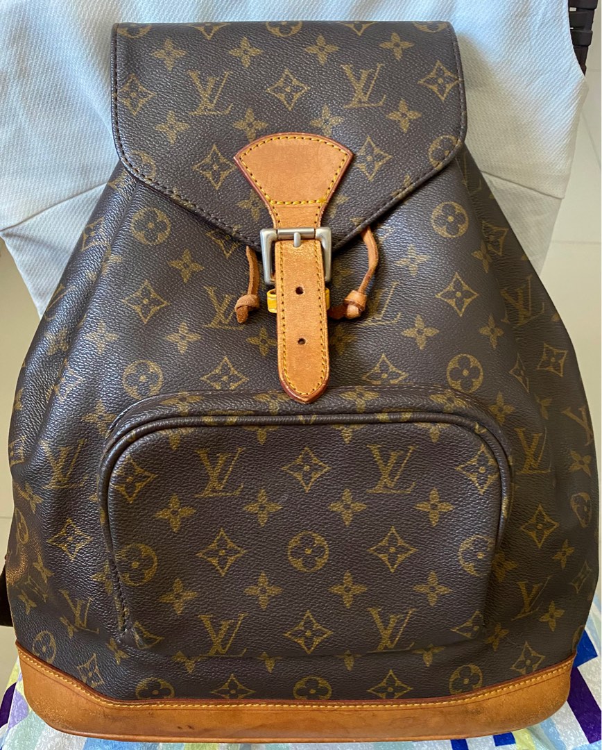Large LV backpack, Luxury, Bags & Wallets on Carousell