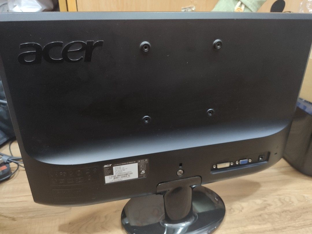 LCD Monitor Acer 18.5"inch, Computers & Tech, Parts & Accessories ...
