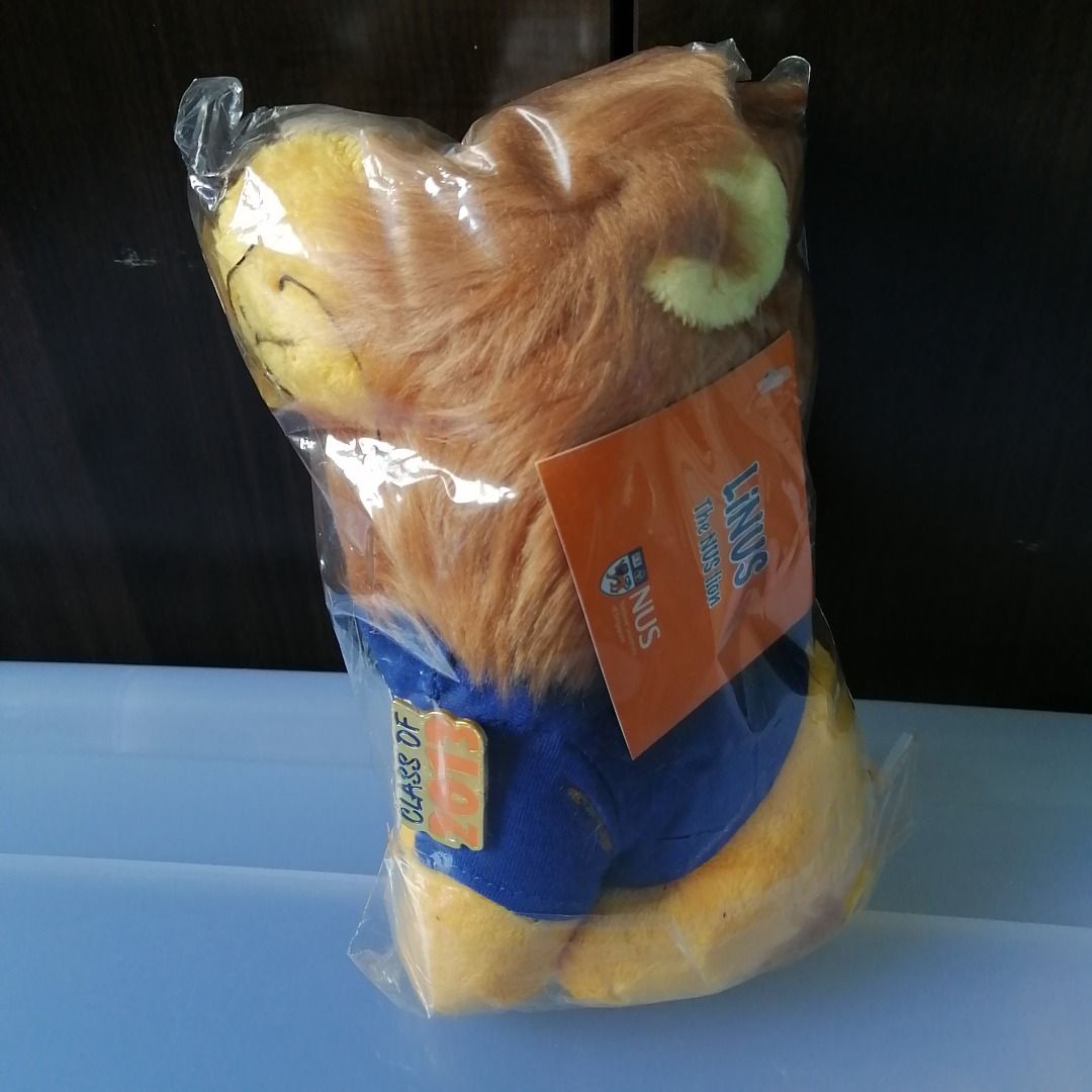 LiNUS the NUS Lion Plushie/Soft Toy (AlumNUS), Hobbies & Toys, Toys ...