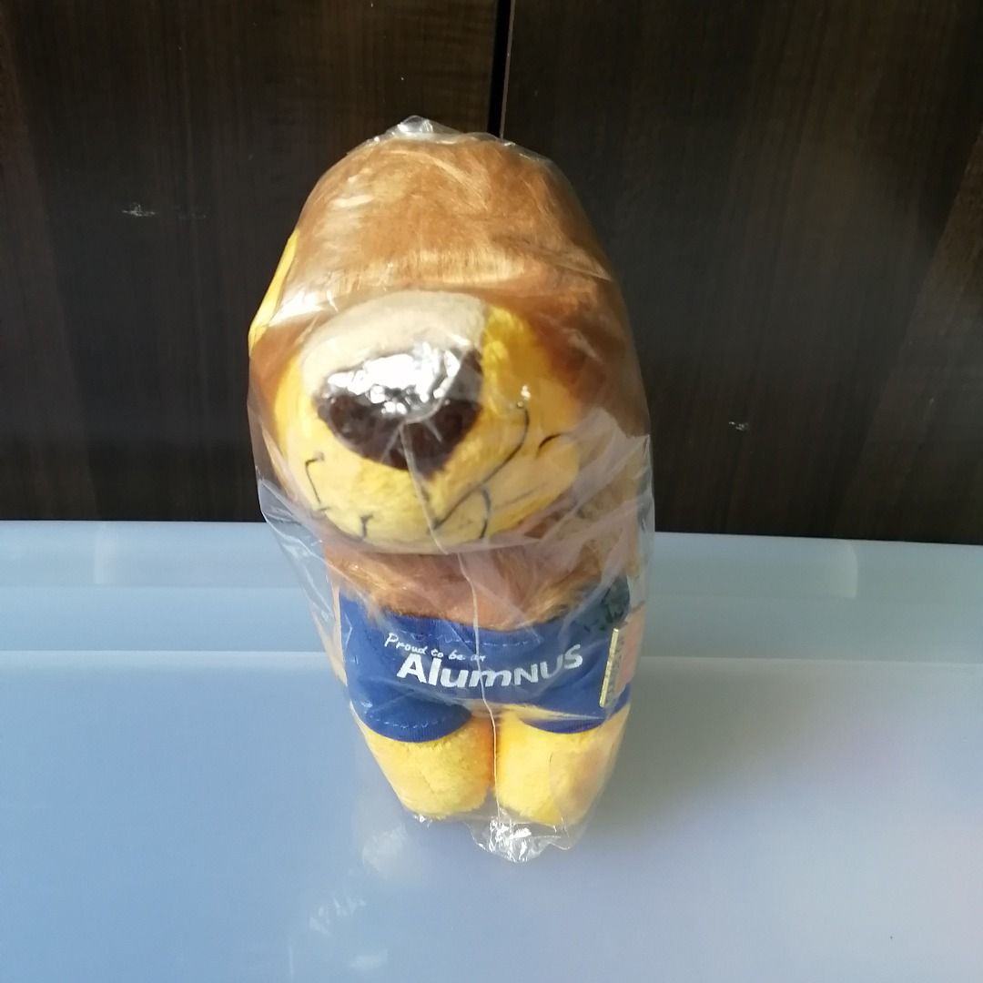 LiNUS the NUS Lion Plushie/Soft Toy (AlumNUS), Hobbies & Toys, Toys ...