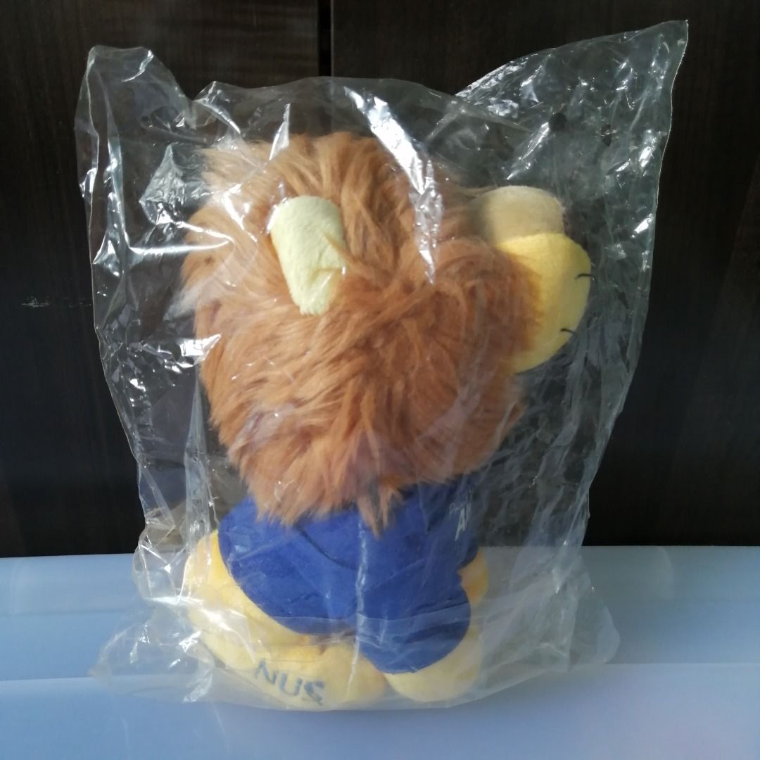 LiNUS the NUS Lion Plushie/Soft Toy (AlumNUS), Hobbies & Toys, Toys ...
