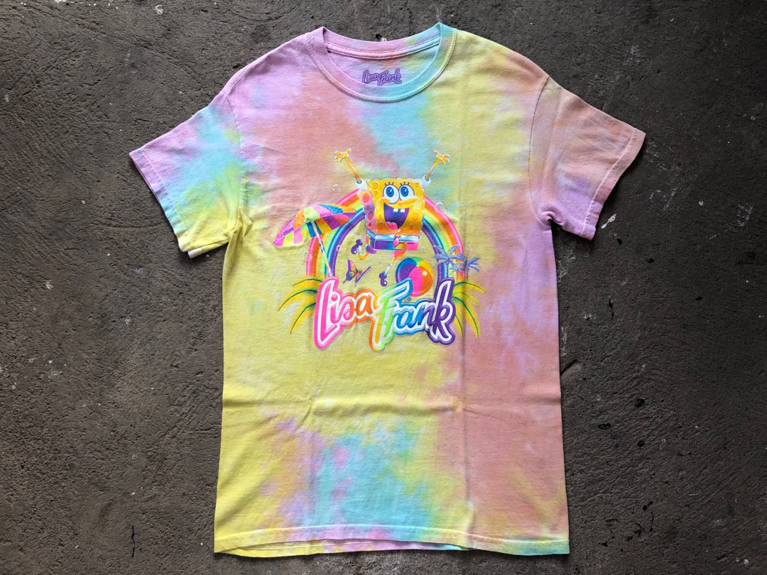 Lisa Frank x Sponge Bob, Women's Fashion, Tops, Shirts on Carousell
