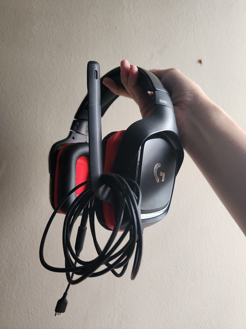 LOGITECH G331 GAMING HEADSET, Audio, Headphones & Headsets on Carousell