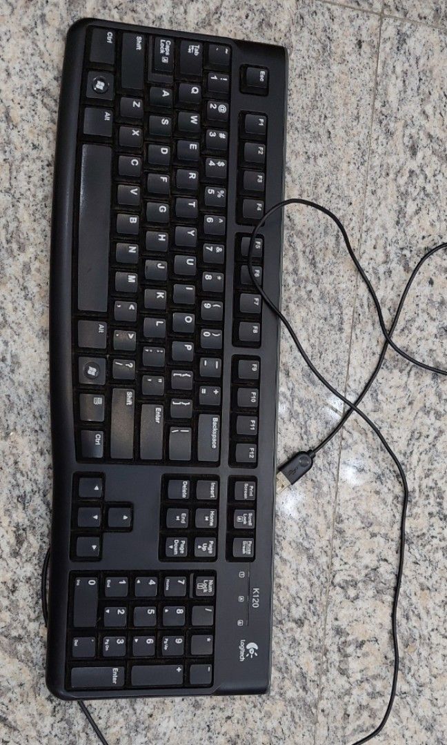 Logitech K120 keyboard, Computers & Tech, Parts & Accessories, Computer ...