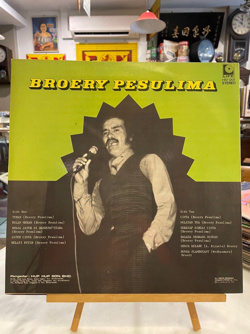 Lp Broery Pesulima, Hobbies & Toys, Music & Media, Vinyls on Carousell