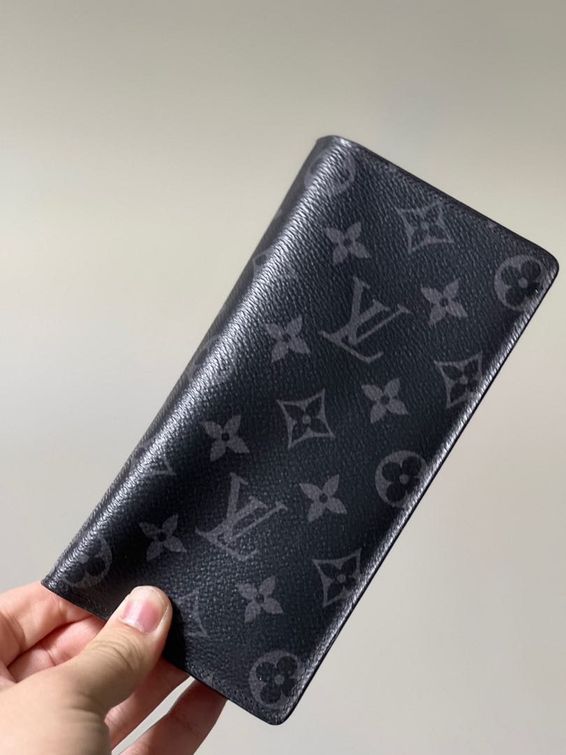 LV Monogram Eclipse Long Wallet, Men's Fashion, Watches & Accessories ...