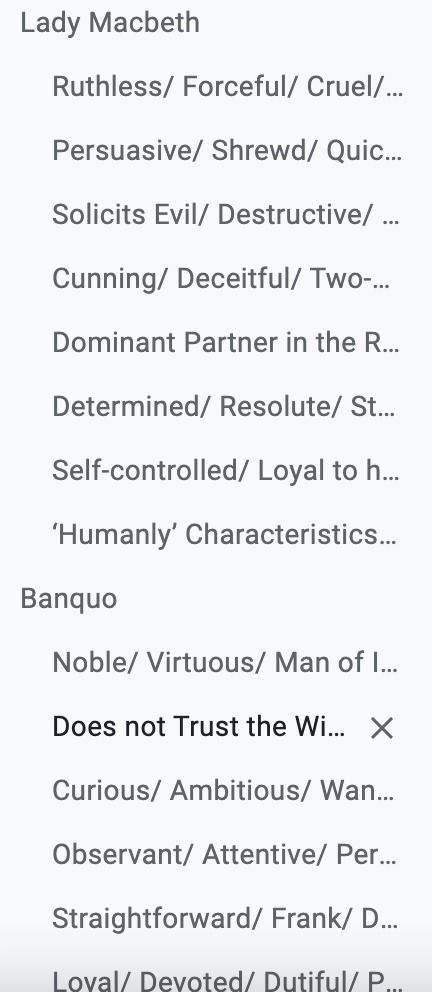 O Level Macbeth Literature Notes (digital copy), Hobbies & Toys, Books ...