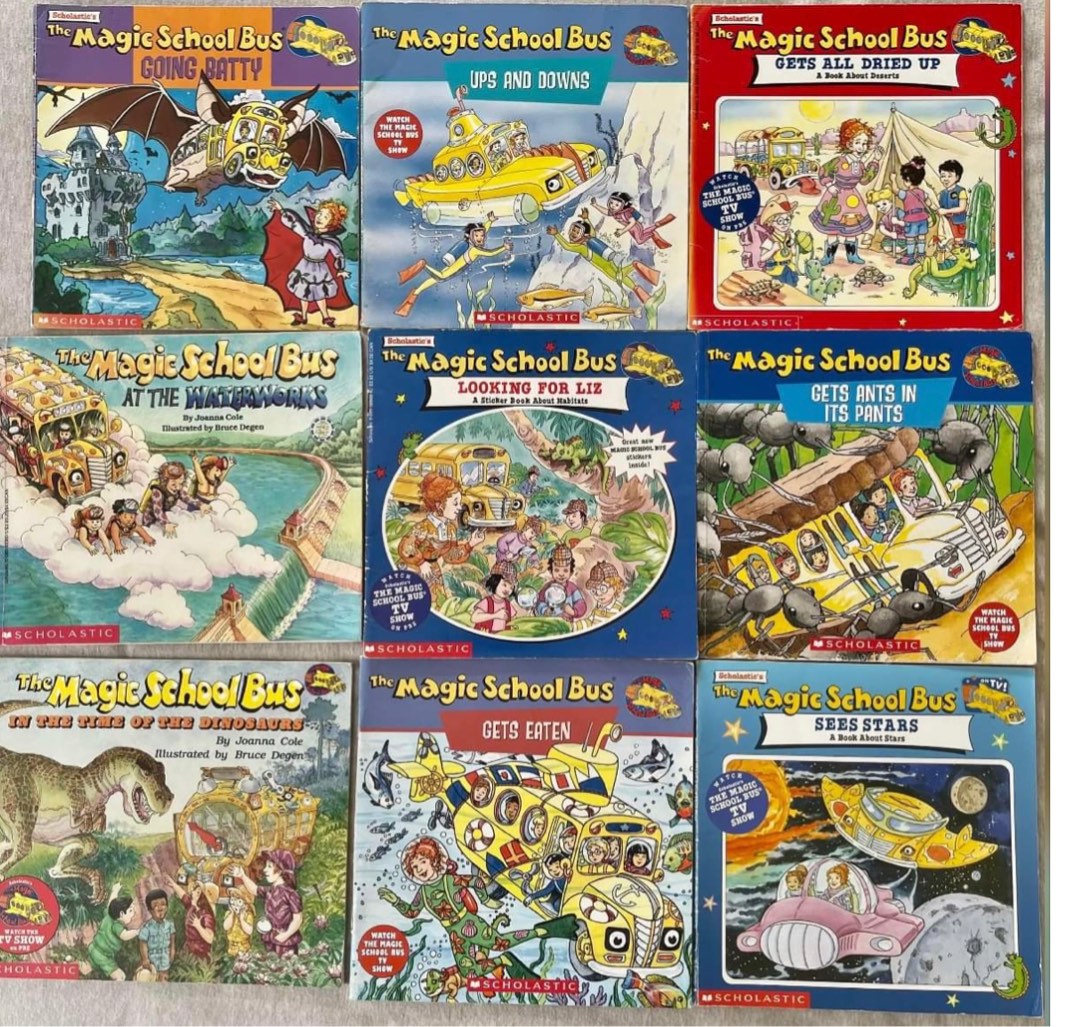 Magic School Bus Books Hobbies And Toys Books And Magazines Fiction And Non Fiction On Carousell