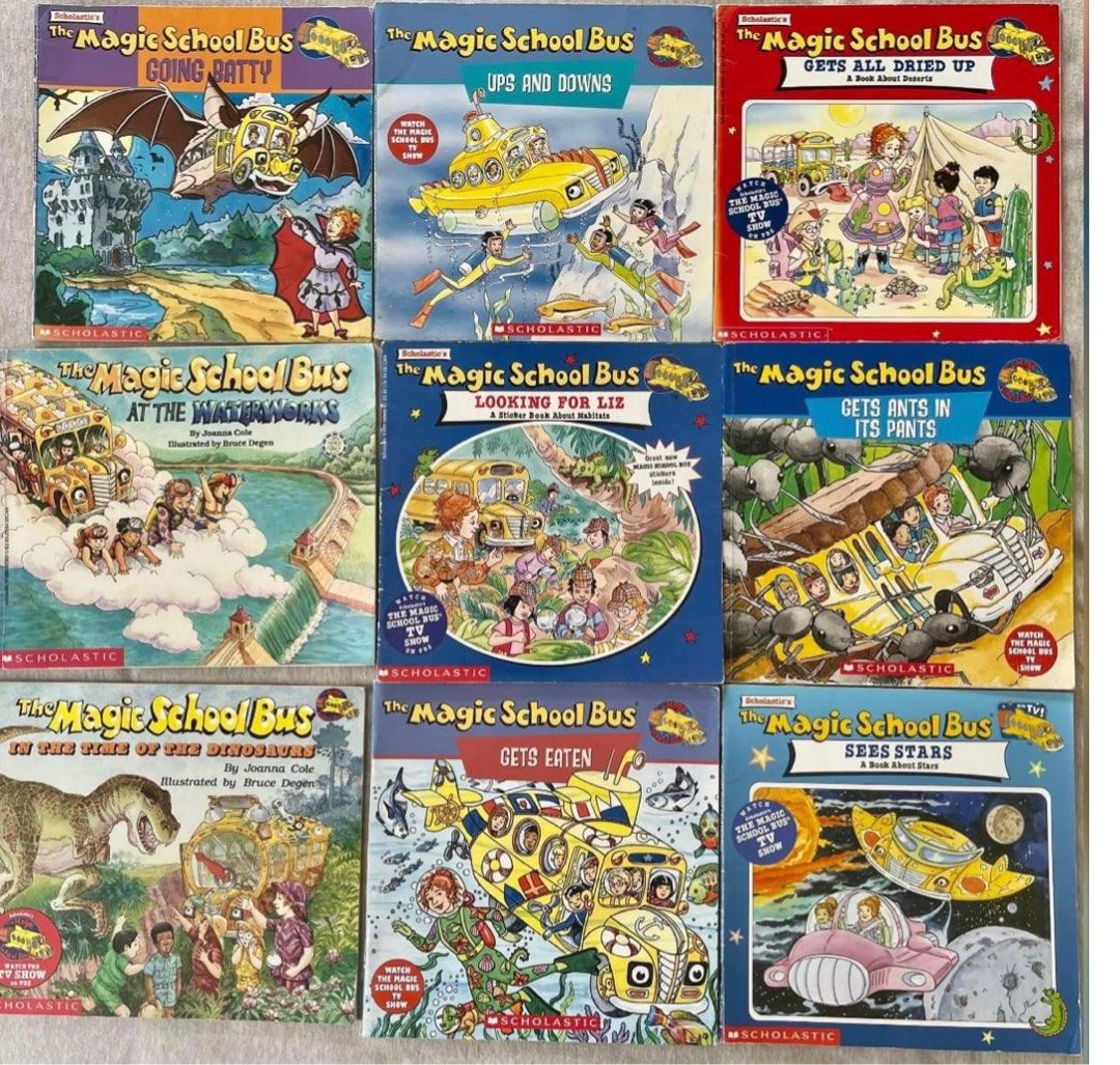 Magic School Bus books, Hobbies & Toys, Books & Magazines, Fiction ...