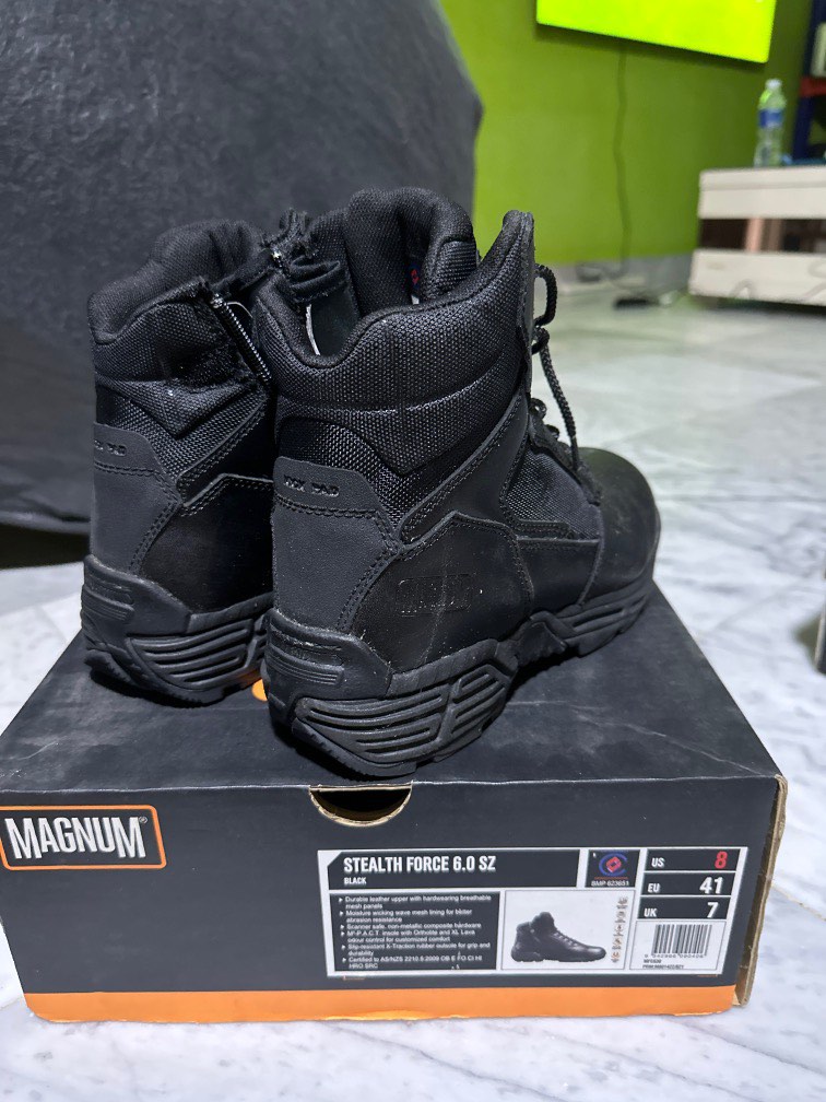 MAGNUM STEALTH FORCE 6.0, Men's Fashion, Footwear, Boots on Carousell