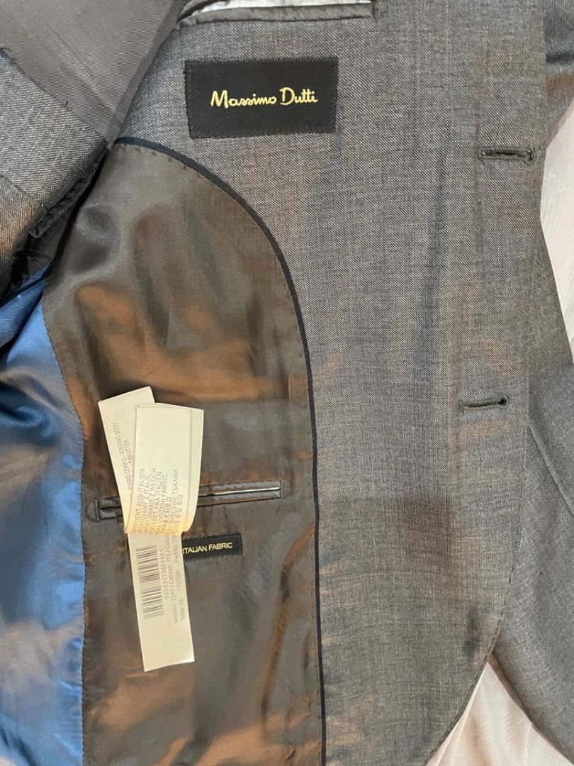 Massimo Dutti Suit Mens Fashion Coats Jackets And Outerwear On Carousell