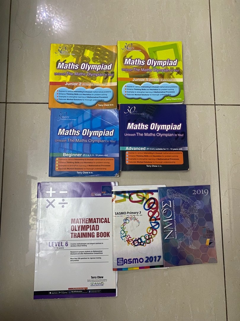 math Olympiad, Hobbies & Toys, Books & Magazines, Assessment Books on ...