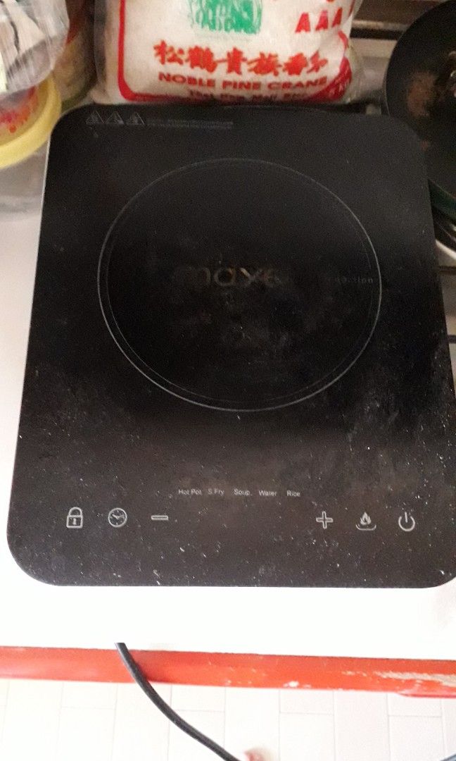 Mayer Induction Cooker + 12" Frying Pan, TV & Home Appliances, Kitchen ...