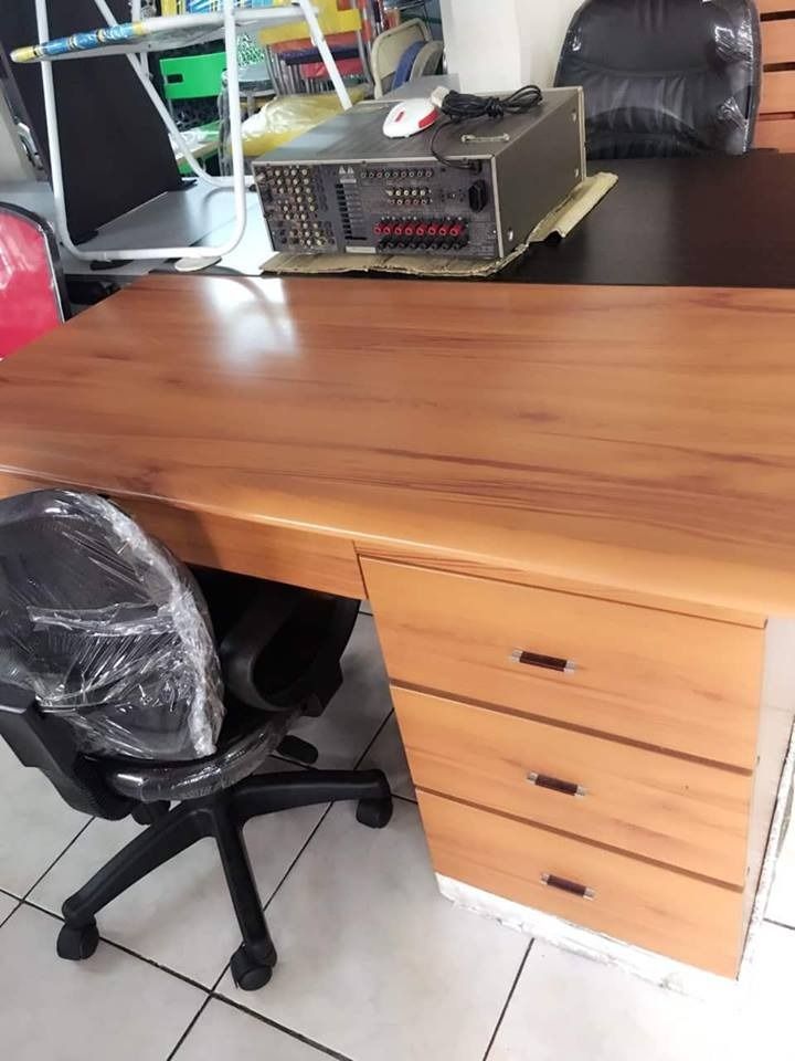 ..Mdf Laminated Office Table, Furniture & Home Living, Office Furniture ...