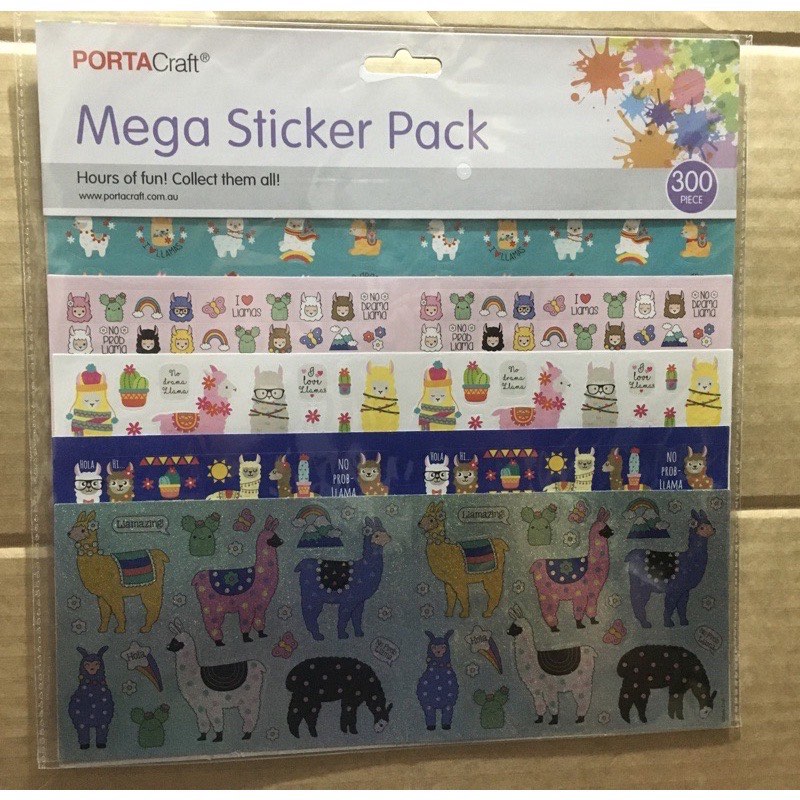 Mega Sticker Pack 300 pieces. Imported from Australia P250 per pack ...