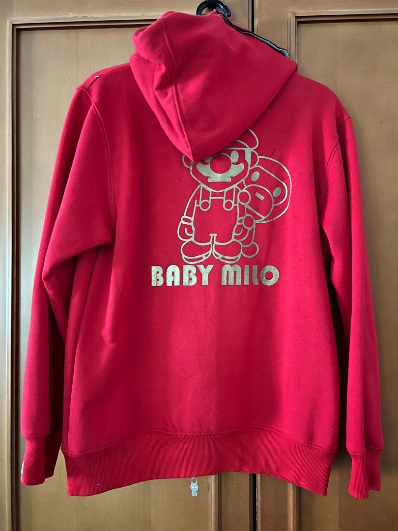 Men’s Super Mario Hoodie in Red, Men's Fashion, Tops & Sets, Hoodies on ...