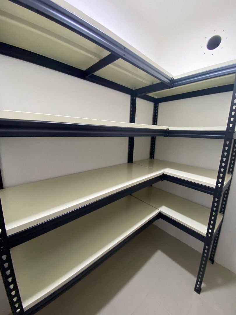 Metal Boltless Storage Rack, Utility, HDB, BTO, Office, Bombshelter ...