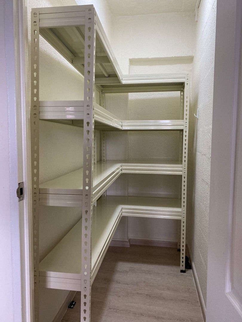 Metal Boltless Storage Rack, Utility, HDB, BTO, Office, Bombshelter ...