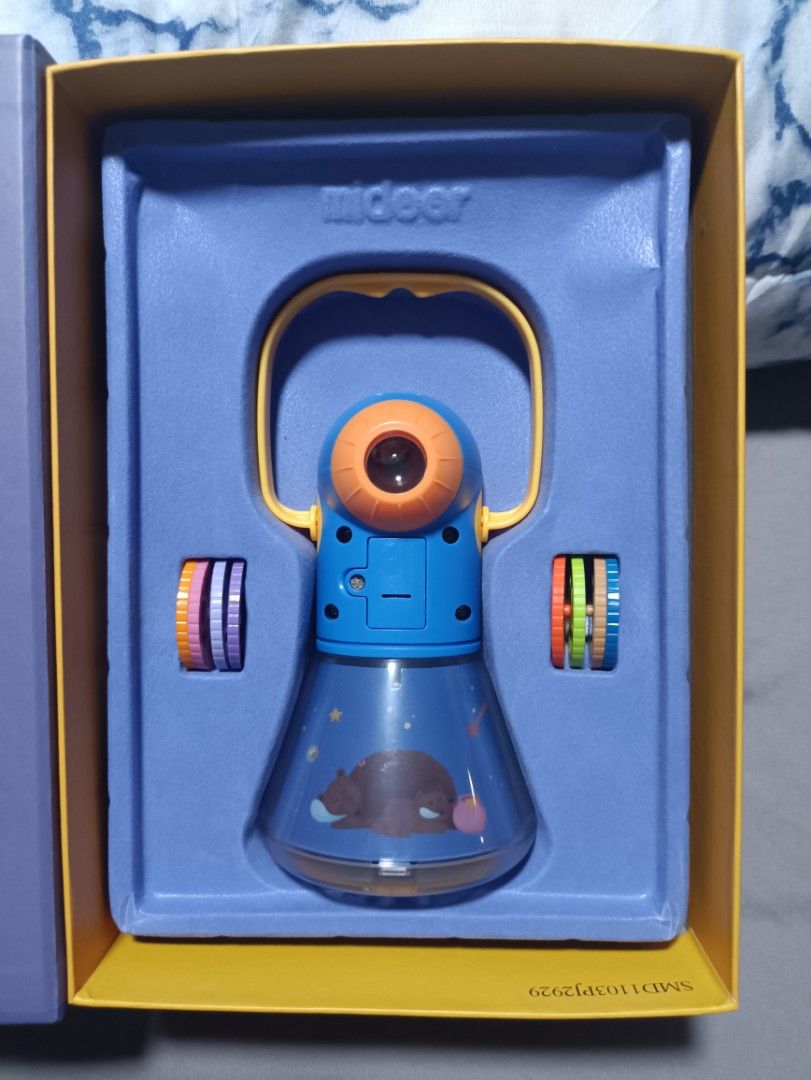Mideer Kids Story Book Projector & Extra Story Disk, Hobbies & Toys ...