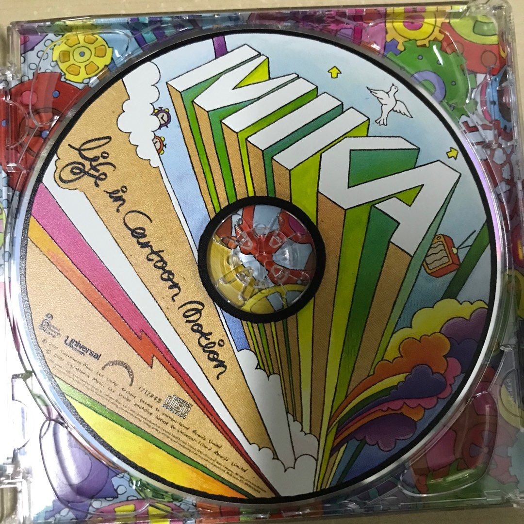 Mika, Life in Cartoon Motion CD Made in EU (Used), Hobbies & Toys ...