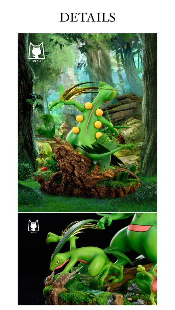 MiKo Studio - Pokemon Evolution Series 03 - Sceptile, Hobbies & Toys ...