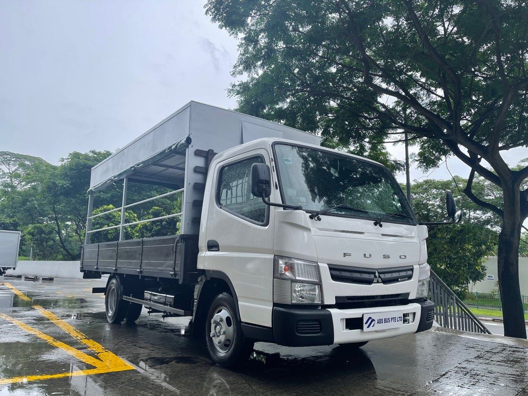 Mitsubishi Fuso Canter FEB21 with Wooden Desk & Full Canopy Manual ...