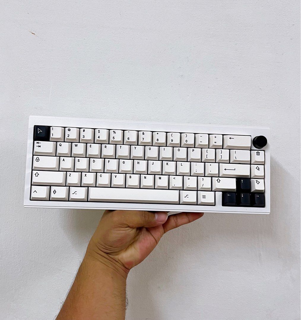 Modded premium 65% gasket mounted aluminum mechanical keyboard w ...