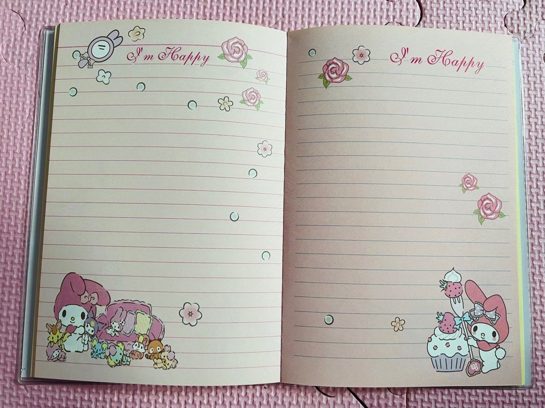 MY MELODY Notebook, Hobbies & Toys, Toys & Games on Carousell
