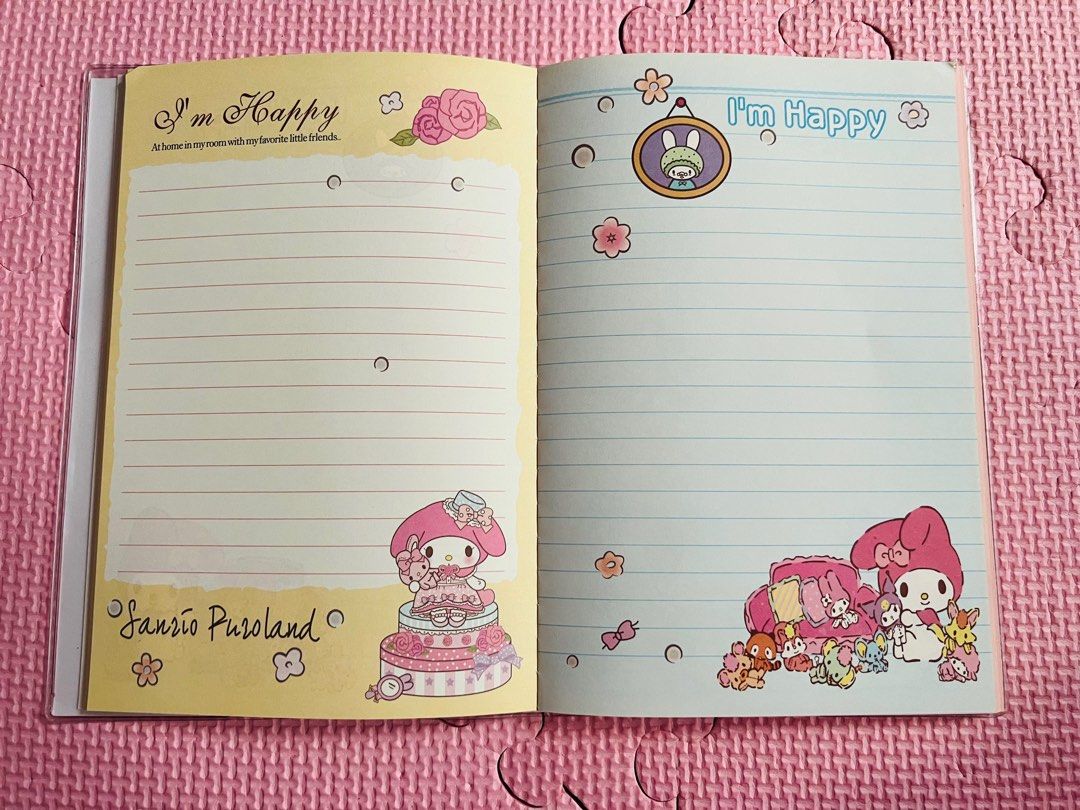 MY MELODY Notebook, Hobbies & Toys, Toys & Games on Carousell