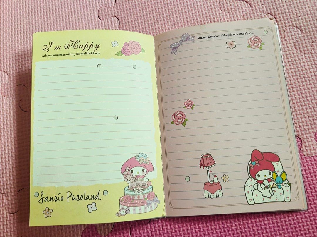 MY MELODY Notebook, Hobbies & Toys, Toys & Games on Carousell