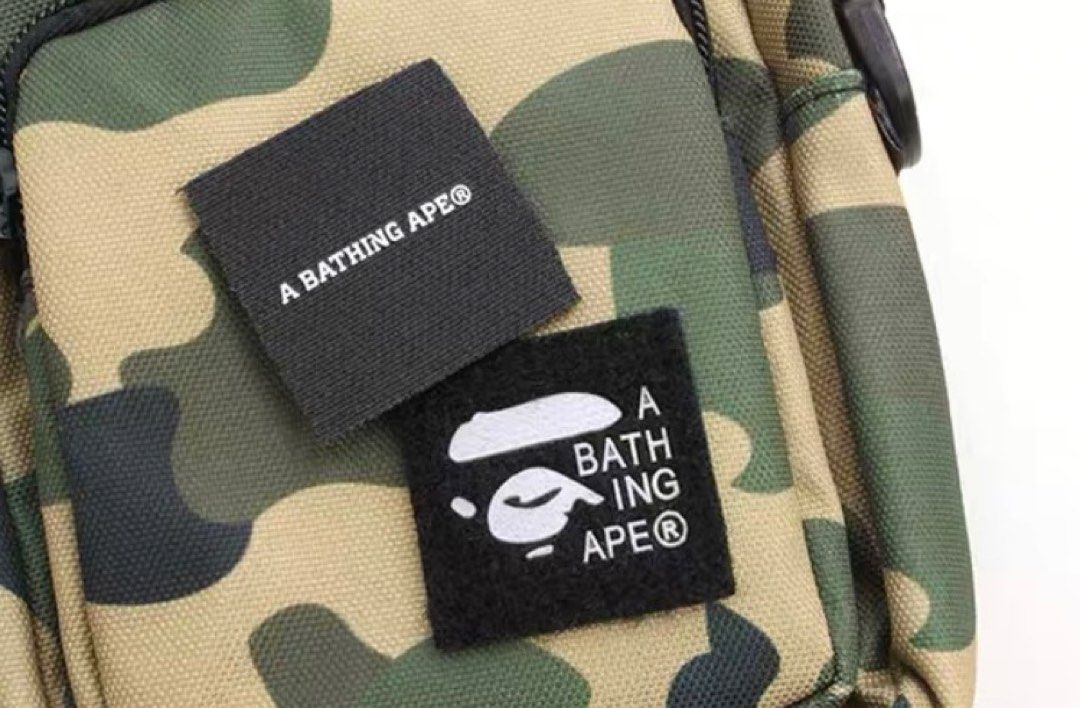 A Bathing Ape Sling bag | Waterproof Bape Casual Camouflage Cross-body ...