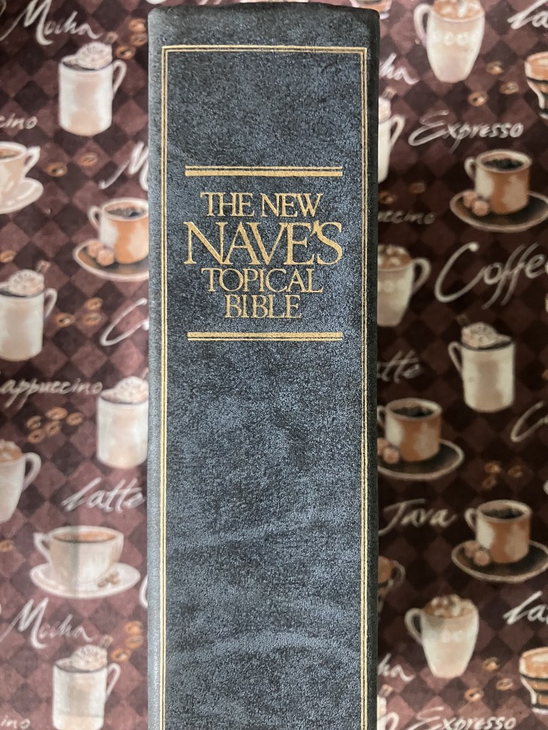 The New Nave's Topical Holy Bible Christianity Theology Religion Book Revised Enlarged, Hobbies ...
